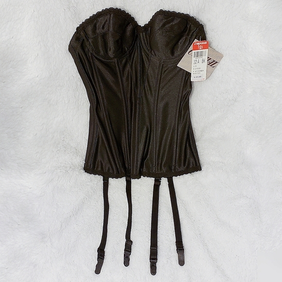 Carnival | Intimates & Sleepwear | Carnival Satin Corset Bra W Attached ...